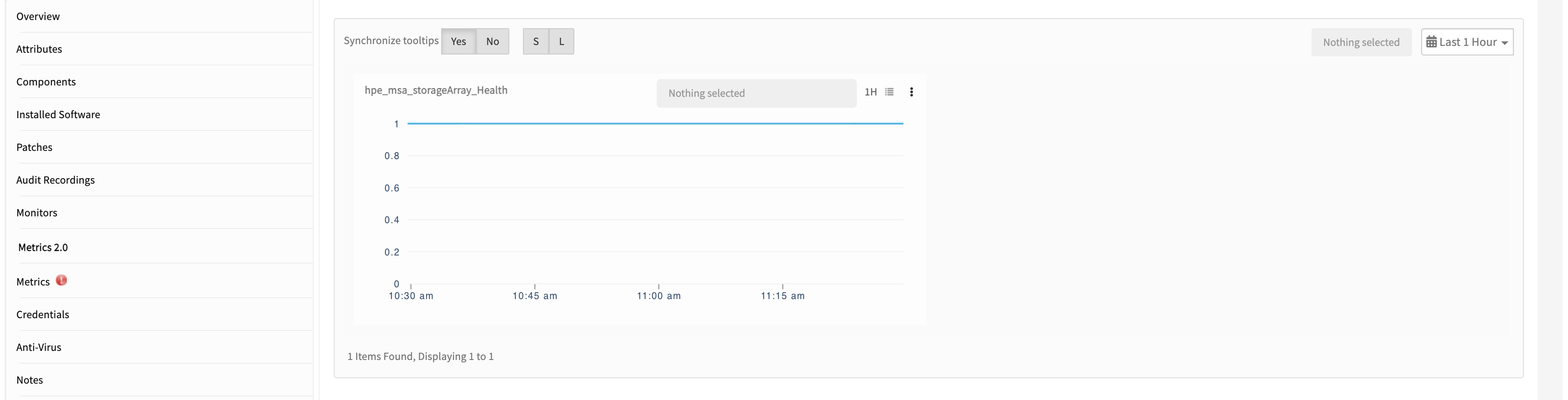 Working with HPE MSA | OpsRamp Documentation
